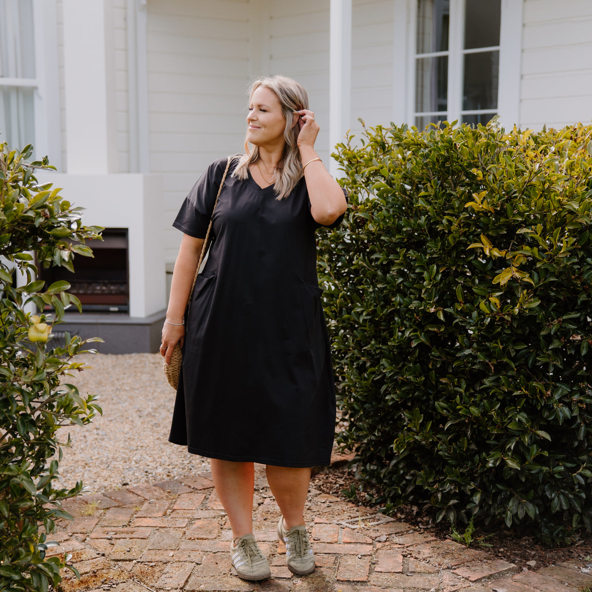 Marley Dress - Black – Ruby & Rain