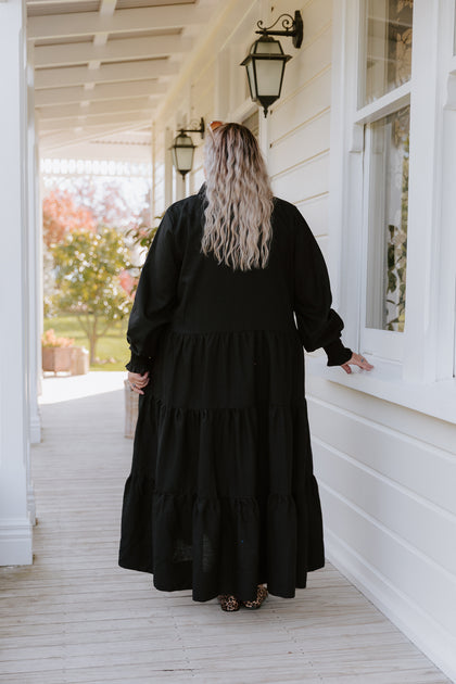 Amy Dress - Black – Ruby & Rain